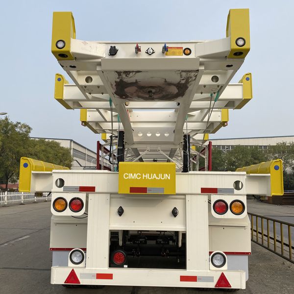 Quality 45tons 60tons Terminal Semi-Trailer for 40ft 45ft Containers 40ft Container for sale
