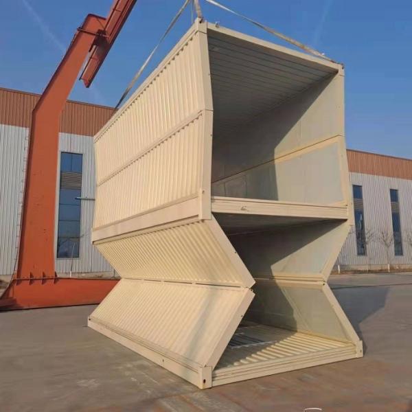 Quality Versatility Double Layer Folding 2 Floor Container House 20 Foot Can Resist for sale