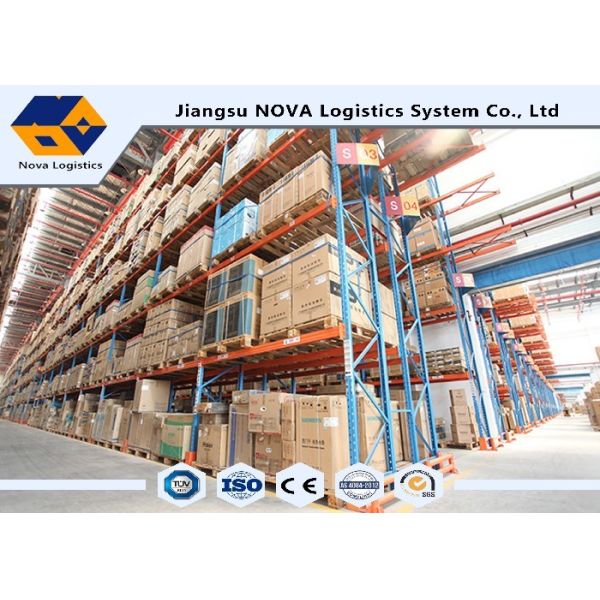 Quality Corrosion Protection Industrial Pallet Warehouse Racking Powder Coating Surface for sale