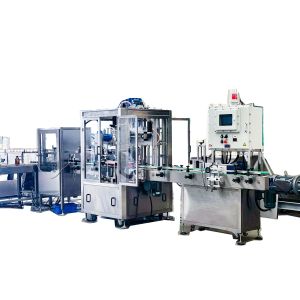 Quality 250-500ml Fully Automatic Small Bottle Filling Machine with SS304/SS316 for sale