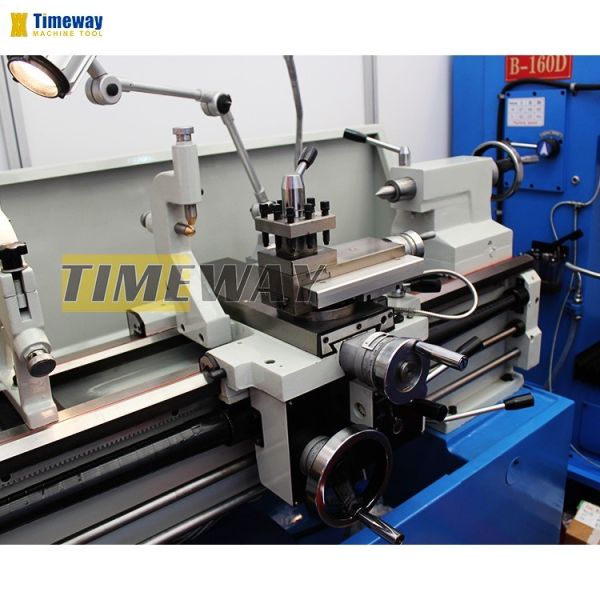 Quality Manual Precision Gear Head Metal Engine Lathe with Range of Spindle Speed 40 for sale