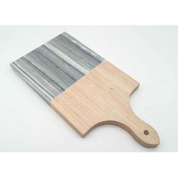 Quality Cheese Chopping Stone Placemats , Rectangle Wooden Marble Cutting Board for sale