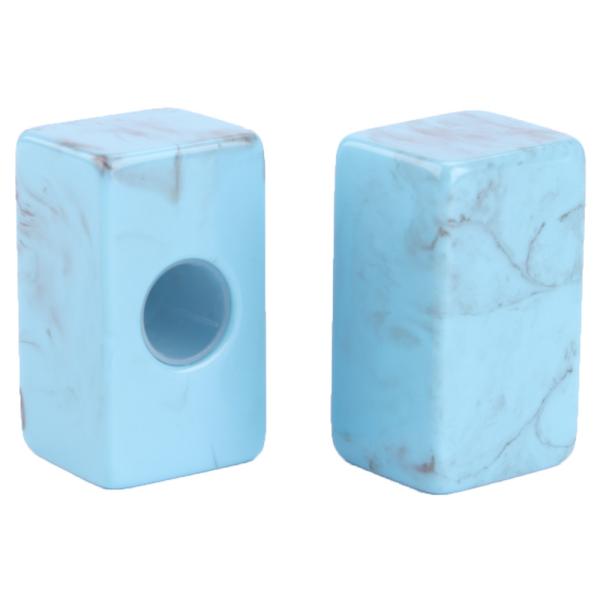 Quality Blue Luxury Marble Perfume Bottle Cap 70g Custom Logo for sale