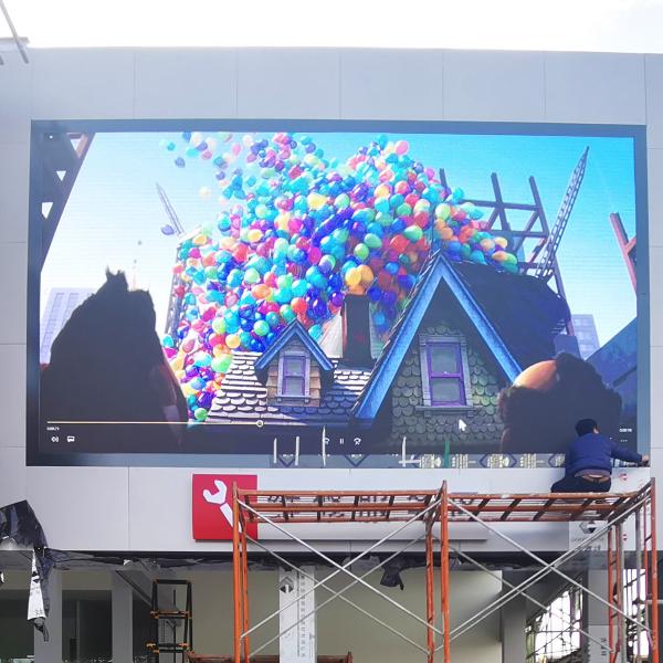 Quality Outdoor School Square Led Video Wall Display Wateproof P8 for sale