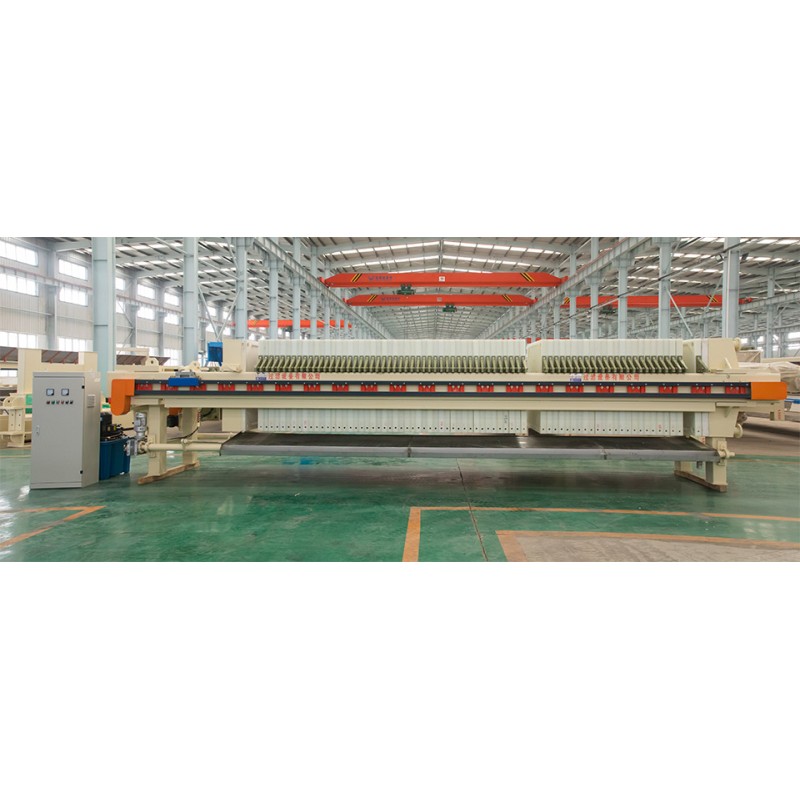 recessed membrane filter press