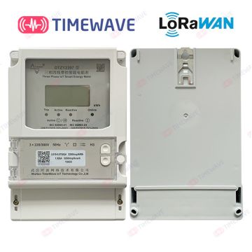 Quality IoT 3 Phase Electricity Meter LoRaWAN With Real Time Data Analysis And for sale