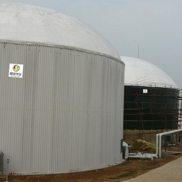 Quality CSTR Reactor Anaerobic Digester Tank For Turning Wastewater Treatment Plants for sale