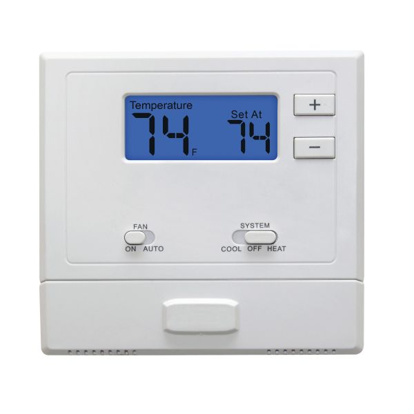 Quality 1 Heat 1 Cool Digital Room Thermostat Air Conditioner Singel Stage for sale