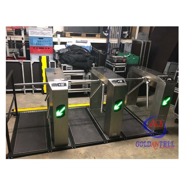 Quality Auto Code Tripod Barcode Scanner Turnstile for sale