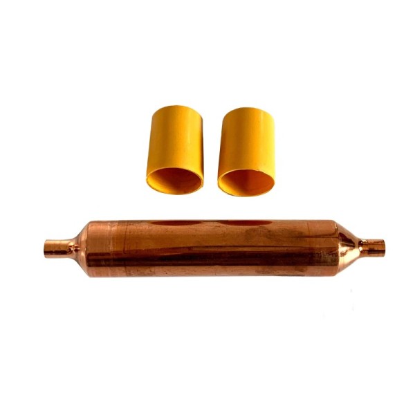 Quality 15g Copper Filter Drier for Air Conditioners - High-Purity Seamless Copper with Corrosion Resistance for sale