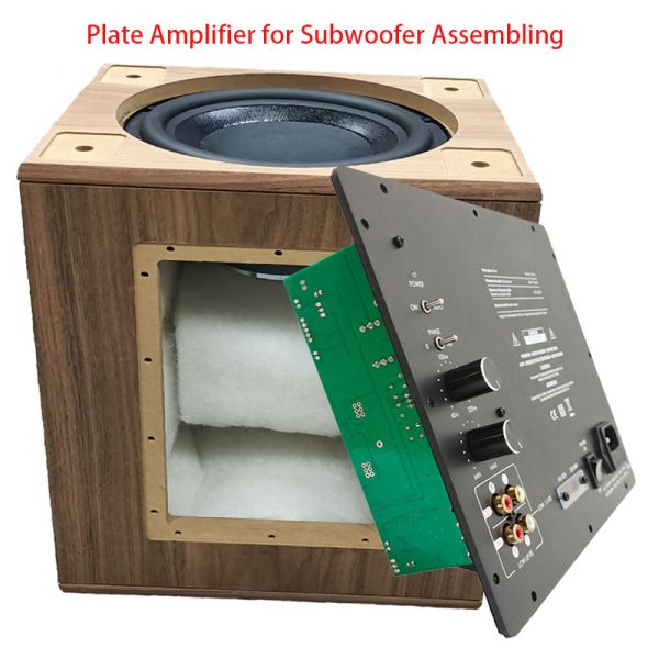 Quality 500 Watts RMS Class D Plate Amplifier For Subwoofer Enclosures with Frequency for sale