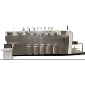 Quality Semi Automatic Corrugated Carton Machine 220v Flexo Printing Machine 4 Color for sale