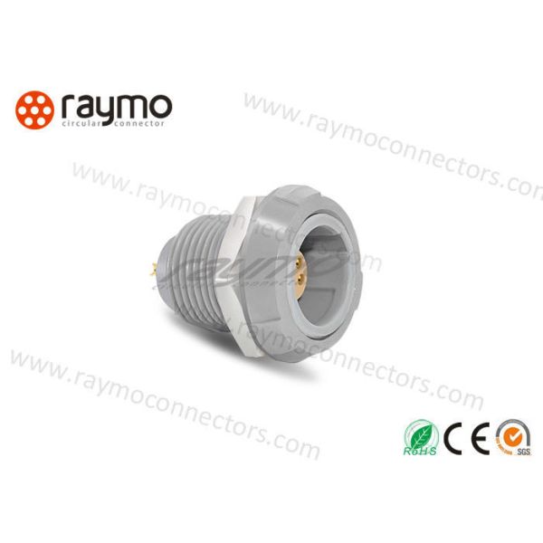 Quality Audio Video Circular Plastic Connectors, Panel Mount Connector Self Locking for sale