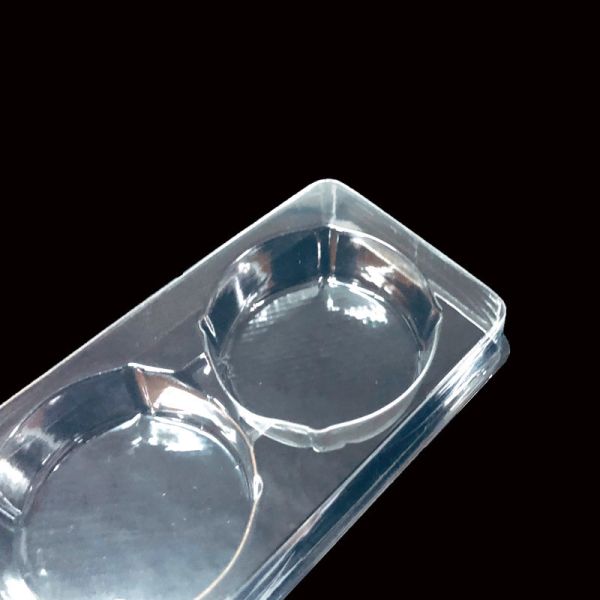 Quality SH-0235 Customized Disposable Turnover Plastic Tray for Toothpaste Soft Tube for sale