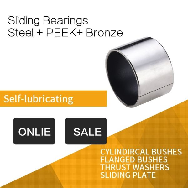 Quality PEEK Sleeve Bushings For Gear Unit , Hydro Engine & High Pressure Injection Pump for sale