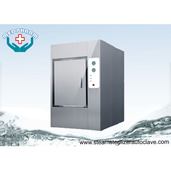Quality Motorized Hinge Door Autoclave Steam Sterilizer With Silicone Gasket for sale