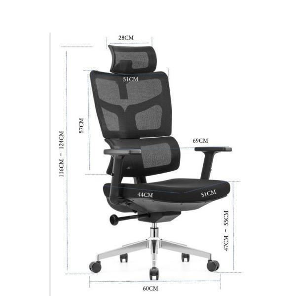Quality Contemporary Swivel Mesh Seat Office Chair Mfavour Ergonomic Chair for sale