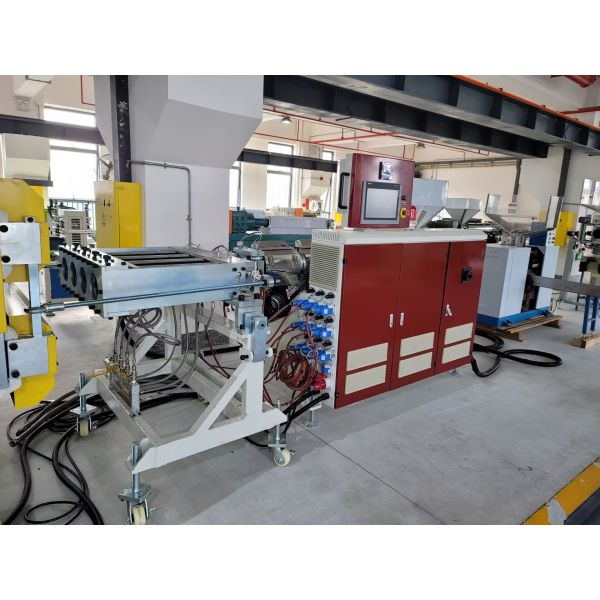 Quality POM Solid Rod Stick Bar Single Screw Extrusion Machine 45mm for sale