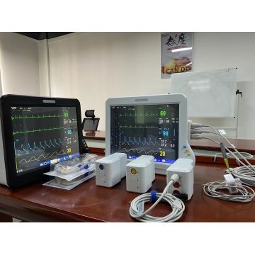 Quality 15" Multi Parameter Modular Patient Monitor Anti ESU Anti Defibrillator for sale
