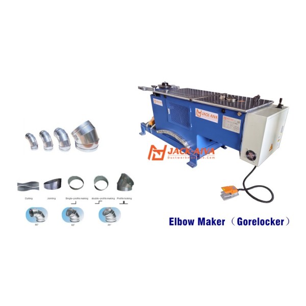 Quality HVAC Round Duct Elbow Forming Machine | Segmented & Gore Elbow Production Line for sale