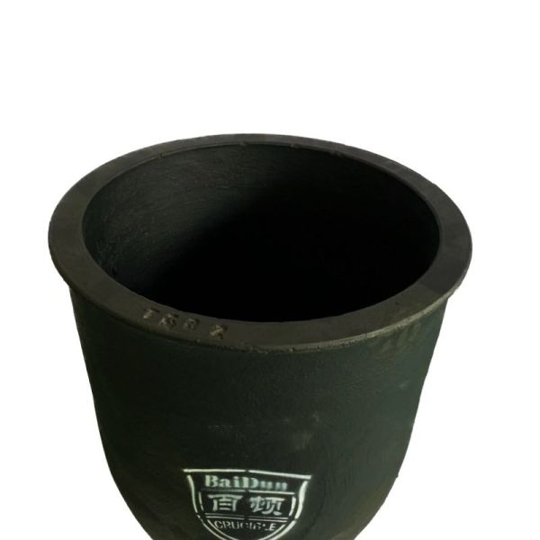 Quality High Hardness Cylindrical Carbon Graphite Crucible Excellent Corrosion for sale
