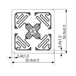 Quality Apparel Wet RFID Inlay Tag 50.8×50.8mm Omni Directional Reading For Logistic for sale