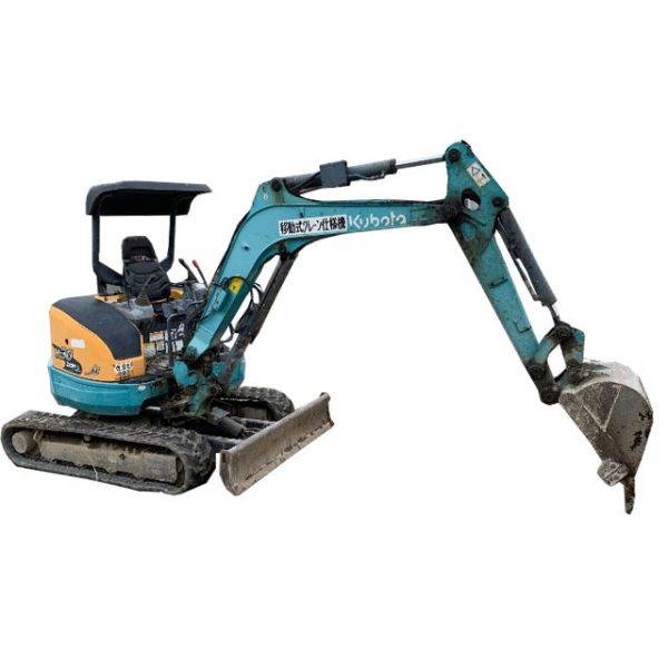 Quality Second-Hand Kubota Mini Excavator for Farms 4765mm Max Digging Height for sale