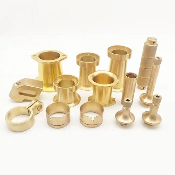 Quality Polishing Brass CNC Machined Parts Electronic Components for sale