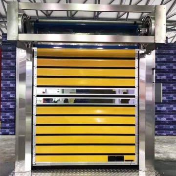 Fast Speed Motor Drive Automatic Roller Door Panel Made Of Two Layers Aluminum