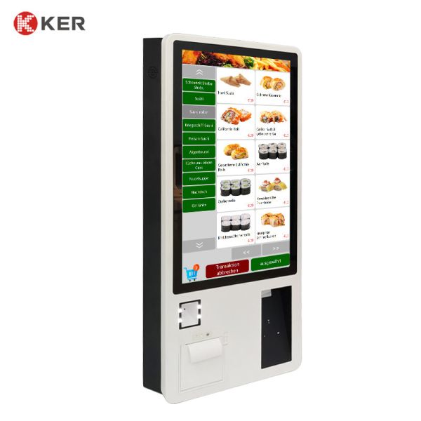 Quality 23.6 27 32 Inch Android Small Self Service Terminal Self Service Ordering Kiosk for sale