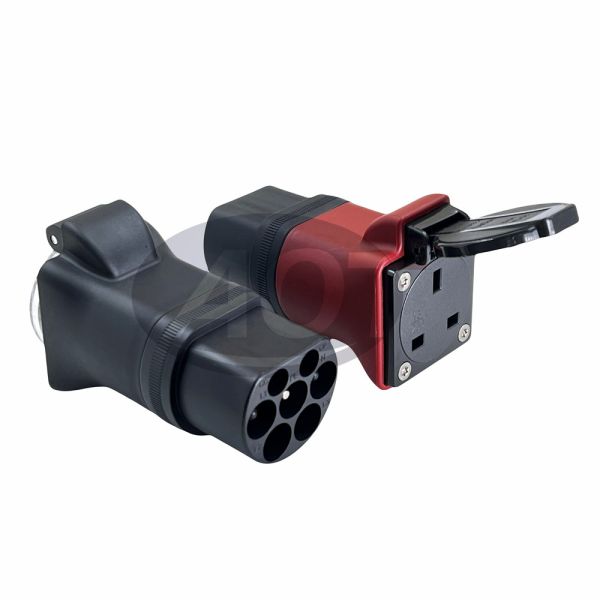 Quality Type 2 To Type G Adaptor For Electric Recharging AOTAI UK Socket Charging Power Converter for sale