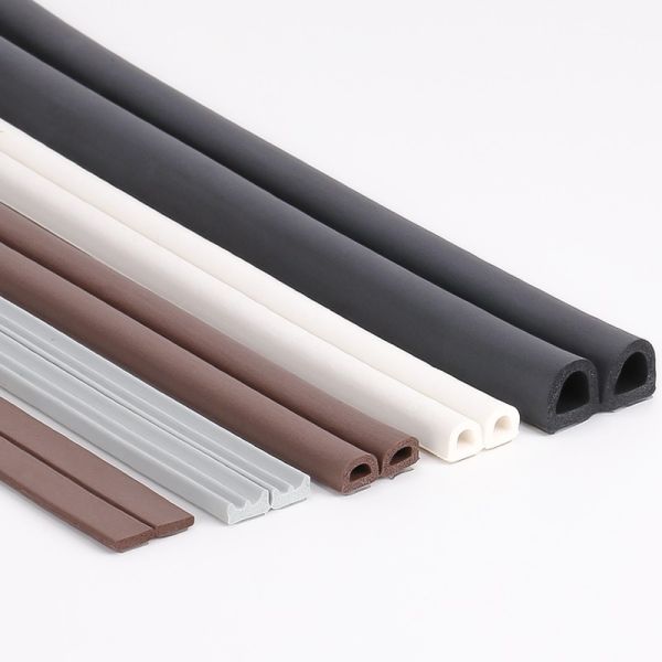 Quality EPDM 9.55mm Self Adhesive Weather Stripping Noise Reduction for sale