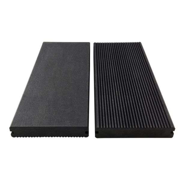 Quality Anti Rot Hotel Solid Composite Decking Boards 138x26mm Recyclable for sale