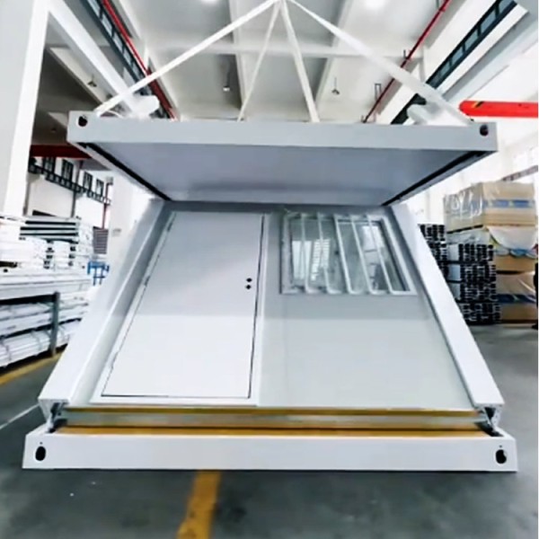 Quality Modular Folding Container House Z Shaped Low Maintenance Space saving for sale