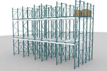 Push Back Pallet Rack
