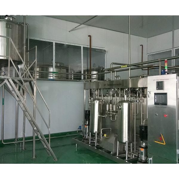 Quality Complete UHT Milk Production Line for sale