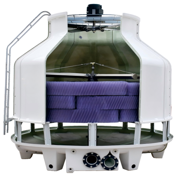 Quality Industrial Cooling Tower for Water Cooled Chillers  Injection Molding Machines  for sale
