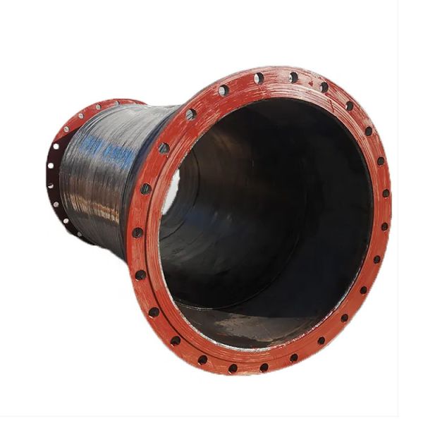 Quality 24 Inch Dredging Hose Wear Resistance Braided Mud Dredging Rubber Hose for sale