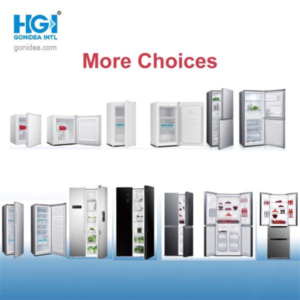 Quality LED Light Bottom Freezer Refrigerator Defrost Electronic Temperature Control for sale