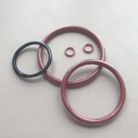 Quality  Coated Flat Rubber O Rings Heat Cold Resistance 70-85 Hardness for sale