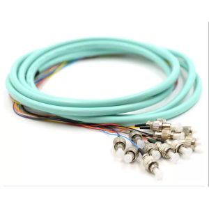 Quality 3M Aqua OM2 OM3 Pigtail FC 12 Jacketed MM50 10GB Fiber Optic Pigtail for sale