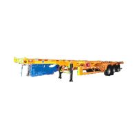 Quality CIMC 3-Axle 50T Load Semi-Trailers for Container Transport Mechanical or Air for sale