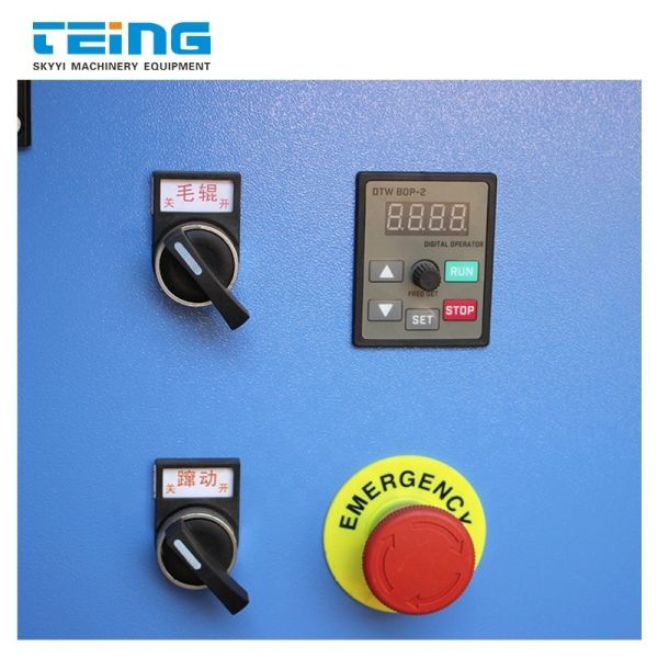 Quality SKY-20S Vertical Manual Sanding Machine with Frequency Control Polishing Roller for sale