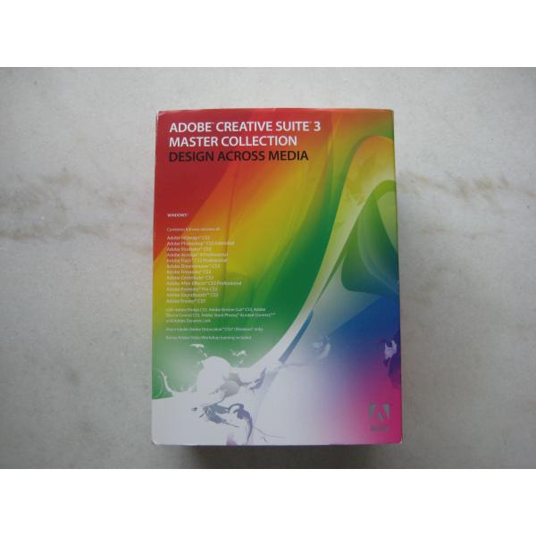 Quality Adobe Creative suit 3 master collection retail box for sale