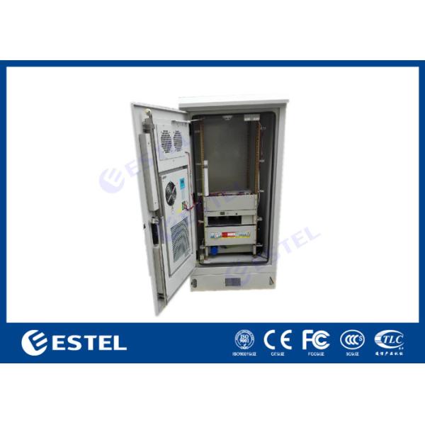 Quality Waterproof 28U IP55 Equipment Enclosures Outdoor Electronics Cabinet for sale