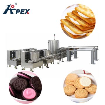 Quality Industrial Filling Chocolate / Biscuit Sandwiching Machine Automatic for sale