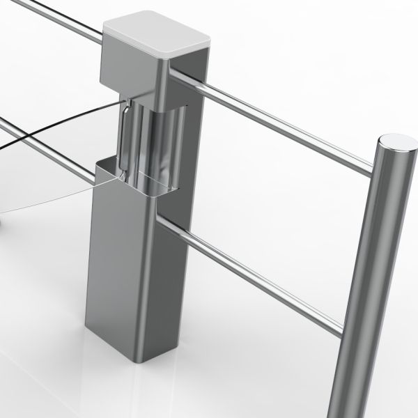 Quality Rotating Turnstile Swing Gate 600mm Passage Width Pedestrian Access Control for sale