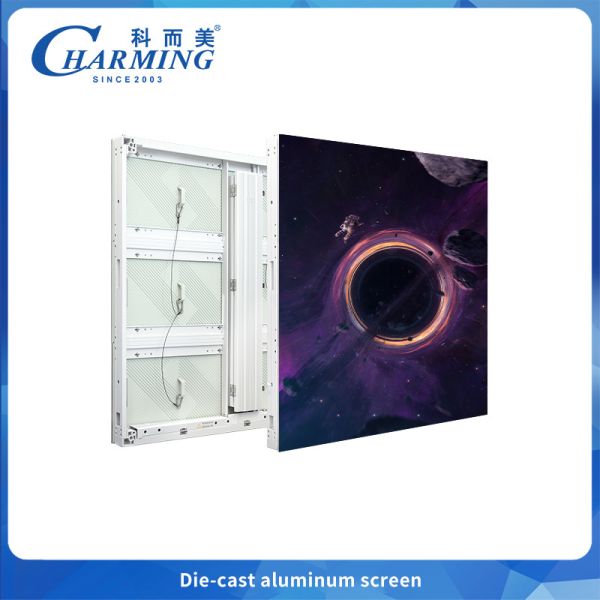 Quality 77mm thickness outdoor LED display P6 Thin and light for advertising with heat dissipation and high brightness for sale