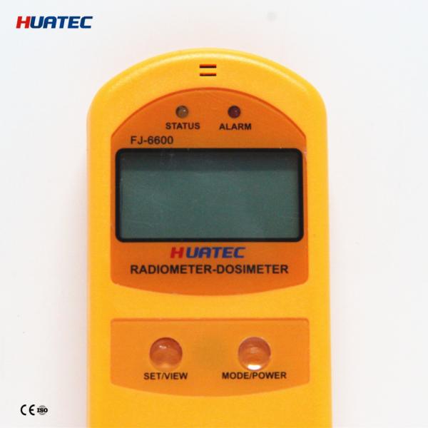 Quality Radiation Monitoring Devices X- ray , γ ray , Soft and hard β radiometer dosimeter FJ-6600 soil surface radiation for sale