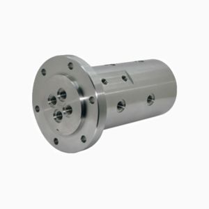 Quality 280L/min 35MPa Oil Rotary Joint Customizable Installation Flanges for sale